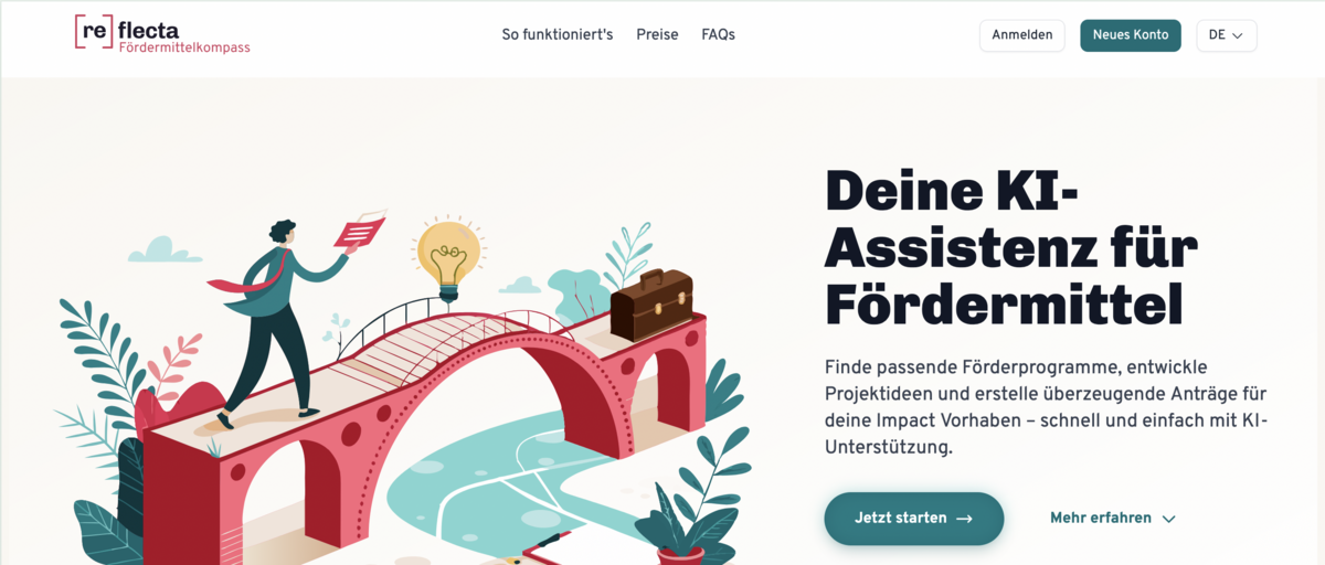 Fördermittel­kompass | reflecta.network